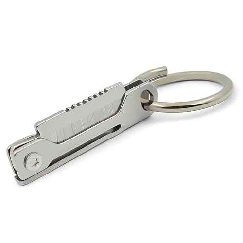 Box Cutter Keychain - Tiny Package Opener Tool - Made of Stainless Ste ...