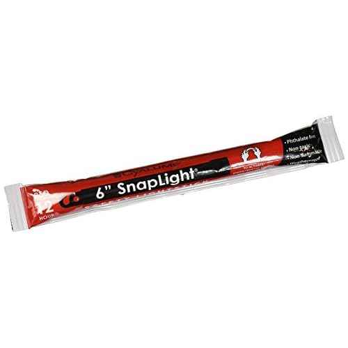 Cyalume 9-00721 Snap Light Stick, 6", Red (Pack of 20) – Souvela