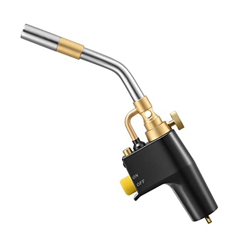 Propane Torch Head, MAPP Gas Torch Head, Portable Trigger Start Torch ...