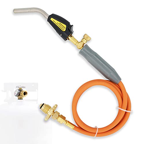 Welding Torch Fueled By 20 lb Propane With Type 1 Valve, OPD Valve ...