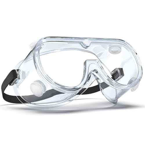 Qbily Anti-fog Safety Goggles,Adjustable Lab Goggles£¬Lightweight Scie ...