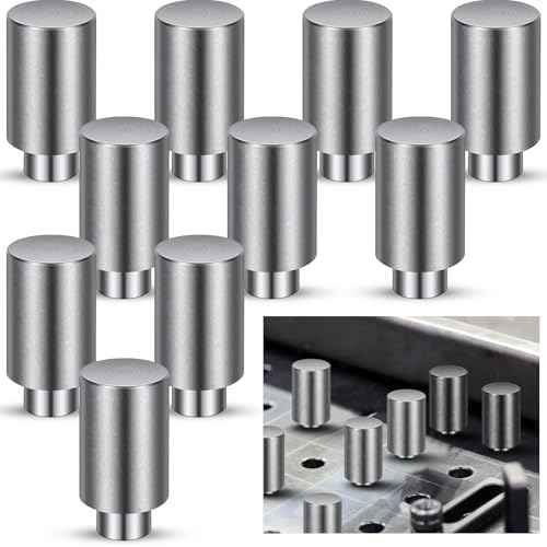Hicarer 10 Pcs 5/8" x 1" x 1.5" Welding Table Fixture Pins Stop Alignm ...