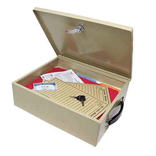 Fire-Retardant Security Box with Keyed Lock – Souvela