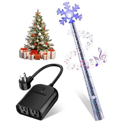 Magic Wand for Christmas Tree Light, Wireless Christmas Tree Wand Remo ...