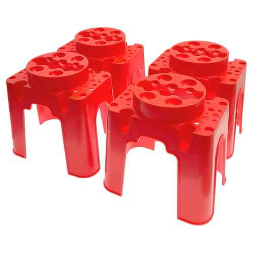 ZKTOOL 4Pcs Valve Piston Funnel Parts Display Rack, Valve Storage Rack ...
