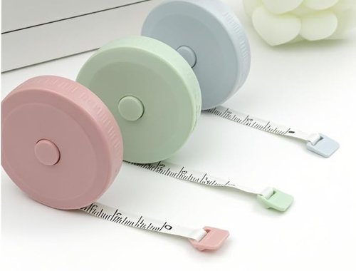 3 Pack Mini Retractable Tape Measure，60 inch/150 cm，Flexible, Pocket S ...