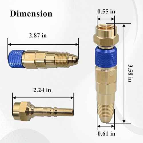 2Set QDB33 Argon Inert Gas Regulator, Quick Connect and Disconnect to ...