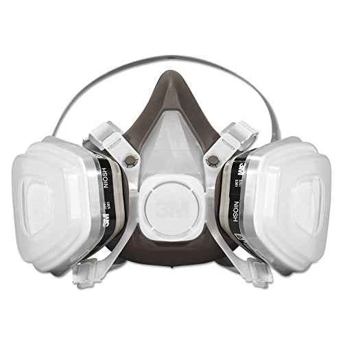 3M Half Facepiece Disposable Respirator Assembly 53P71, NIOSH Approved ...