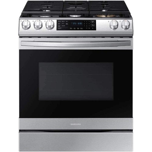 6.0 cu. ft. Smart Slide-in Gas Range with Air Fry in Stainless Steel ...