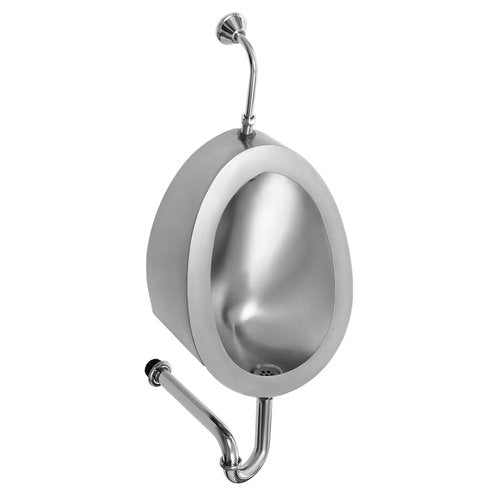 Stainless Steel Urinal for Men's Bathroom Wall-Mounted Automatic Senso ...