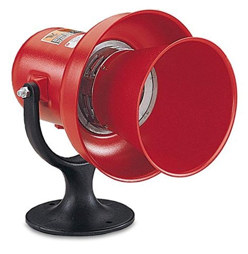 Federal Signal A-120 General Alarm Electro-Mechanical Siren, Wall/Surf ...