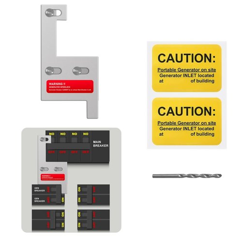 Generator Interlock Kit Compatible with GE General Electeric Vertical ...