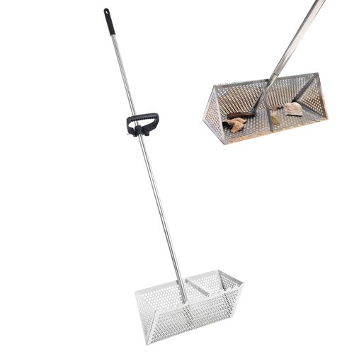 Sand Flea Rake, The Shark Tooth Screen Comes with A 16-Inch-Wide Drain ...