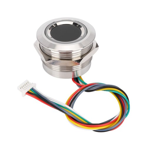 Fingerprint Scanner, R503 Circular Capacitive Fingerprint Identificati ...
