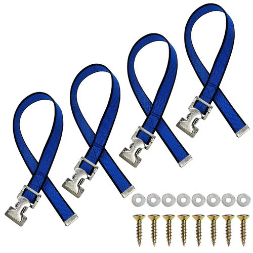 VanHuavic Drywall Stilts Straps Kit, Nylon Adjustable Leg Fixation Str ...