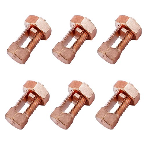 Bntyok Split Bolt Connector High Strength Copper Grounding Clamps for ...